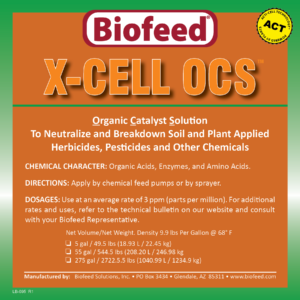 Organic Catalyst X-CELL OCS™ | Biofeed Solutions