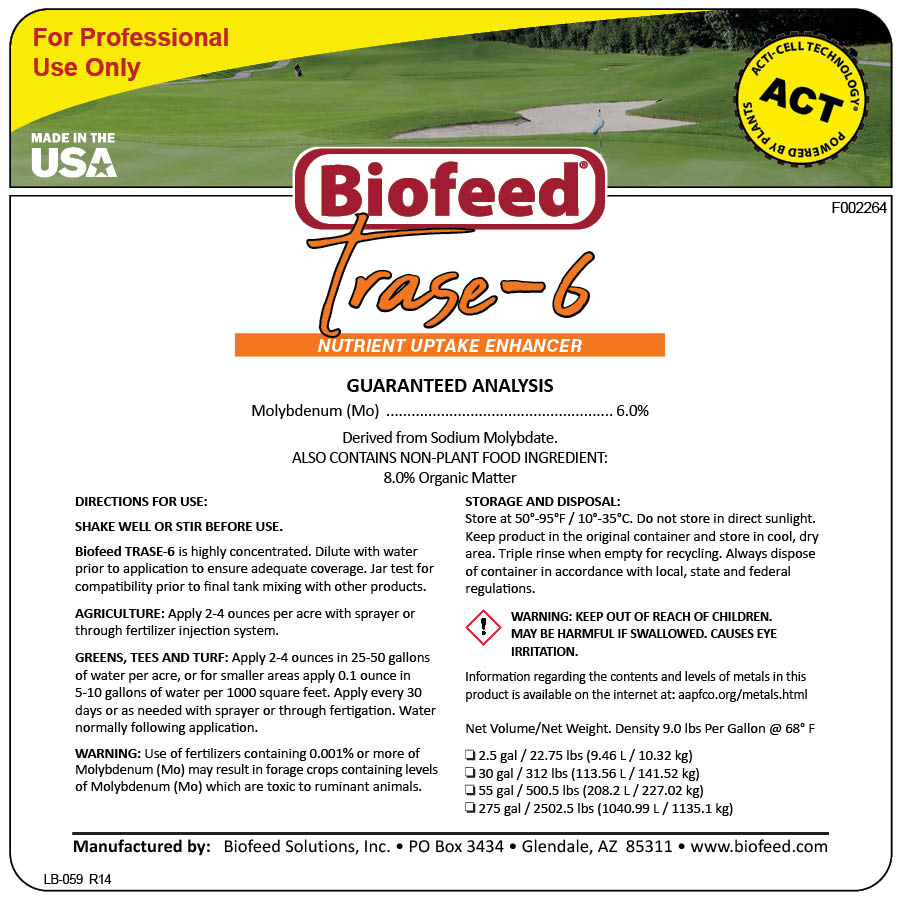 Biofeed TRASE Molybdenum Supplement | Biofeed Solutions